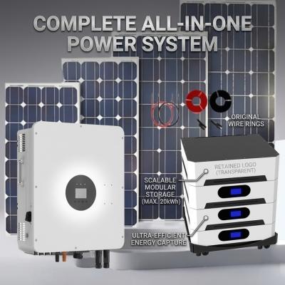 China 5KW Solar Power System 5KW Solar Panel Capacity 220V 230V 240V for sale