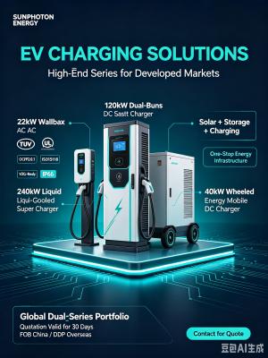 China SunPhoton High End Series Smart EV Charger For Developed Markets for sale