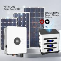 China 3KW5kwh PV Solar Power System with 3KW panel+PCS+BOS+5kwh BESS just 1199USD for sale