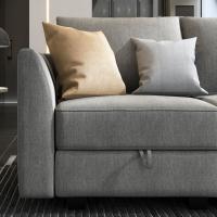 China High-End Luxury Living room furniture set sofa bed big U shape functional sofa bed for big house for sale