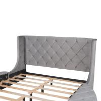 China China factory price North America style soft beds with adjustable platform storage function for bedroom and hotel home for sale