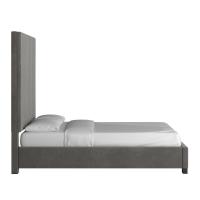 China Art Tufted Solid Wood and Upholstered Platform Bed Cheap price High End soft beds for HOTEL Bedroom for sale