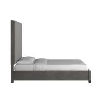 China Art Tufted Solid Wood and Upholstered Platform Bed Cheap price High End soft beds for HOTEL Bedroom for sale