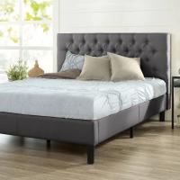 China America Style Upholstered Platform Bed Cheap price Full Size High quality platform panel frame beds for Hotel Bedroom for sale