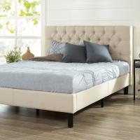 China Customized color size fabric modern bed room set Strong wood structure bed frame royal double bed for Hotel Bedroom for sale