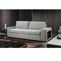 China New design Modern living room furniture Ambient base light book shelf and Pull out bed function sofa set hot selling for sale