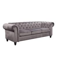 China High-end European Style Luxury sofa Furniture Set 3+2+1 Sofa and Chaise Queen Bed for Living Room Villa for sale