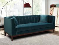 China Cara Furniture Velvet European And American Style Living Room Home Furniture  Sofas 3 Seater Sleeper  Love for sale