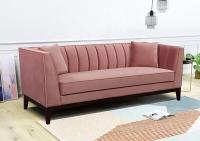 China Cara Furniture Velvet European And American Style Living Room Home Furniture  Sofas 3 Seater Sleeper  Love for sale