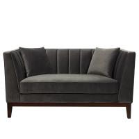 China Cara Furniture Velvet European And American Style Living Room Home Furniture  Sofas 3 Seater Sleeper  Love for sale