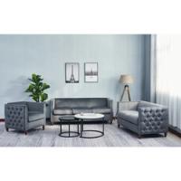 China Italian 3+2+1 furniture modern couches living room furniture tufted green velvet furnisher sofa set velvet couch for sale