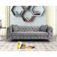 China Hot selling Modern Sofa+Loveseat+chair Sectional Corner Sofa Set Furniture America style 3s 2s 1s Luxury KD living room for sale