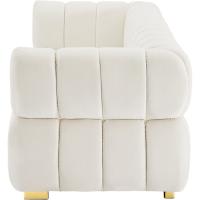 China European style North American style Luxury 3Seater 2Seater 1Seater sectional sofa set With nice Velvet fabric and Gold for sale