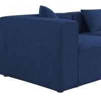 China Cara furniture factory the latest design Linen fabric sofa set color can be customized living room sofa Cube Modular for sale