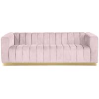 China Law Price Modern design luxury living room villa hotel sofa furniture Shinny Velvet sofa set couch with tufted design for sale