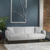 China Bellona USA spill proof stain resistant fabric 2+3 white velvet Sleeper Sofa-in-a-Box with Storage sofa bed for sale