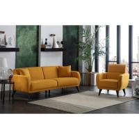 China Bellona USA spill proof stain resistant fabric 2+3 white velvet Sleeper Sofa-in-a-Box with Storage sofa bed for sale