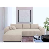 China 2024 Factory direct sales new corduroy fabric living room sofa modular combination sofa belt storage 4 seat sofa bed for sale