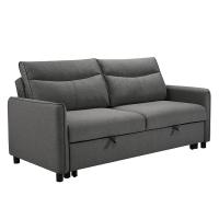 China Hot selling high quality modern sofa coach with pull out bed for home use foldable 3 seat sofa bed for sale