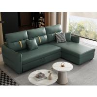 China Cara furniture factory new design leather living room sofa belt recliner  with storage  function sofa bed for sale