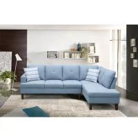 China Factory manufacture and direct export good quality sofa couches living room sofa fabric stationary sofas for sale