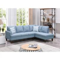 China Factory manufacture and direct export good quality sofa couches living room sofa fabric stationary sofas for sale