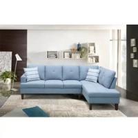China Factory manufacture and direct export good quality sofa couches living room sofa fabric stationary sofas for sale
