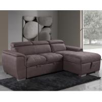 China Capri 2 new designs living room home furniture sleeping l shaped sofa  set for sale