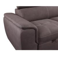 China Capri 2 new designs living room home furniture sleeping l shaped sofa  set for sale