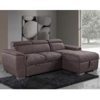 China Capri 2 new designs living room home furniture sleeping l shaped sofa  set for sale