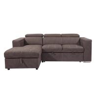 China BSCI Modern Sectional Couch Sofa Set Pull Out Sofa Bed Multi-Functions Office Home Furniture leather L Shape Living Room for sale
