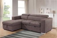 China BSCI Modern Sectional Couch Sofa Set Pull Out Sofa Bed Multi-Functions Office Home Furniture leather L Shape Living Room for sale