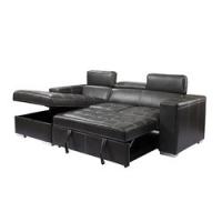 China BSCI Modern Sectional Couch Sofa Set Pull Out Sofa Bed Multi-Functions Office Home Furniture leather L Shape Living Room for sale