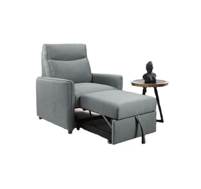 China Factory Price Newest Convertible Folding Arm Chair office lunch break Sleeping footrest Single Seat Chair Sofa for sale