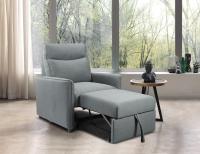 China Factory Price Newest Convertible Folding Arm Chair office lunch break Sleeping footrest Single Seat Chair Sofa for sale
