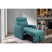 China Factory Price Newest Convertible Folding Arm Chair office lunch break Sleeping footrest Single Seat Chair Sofa for sale