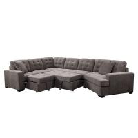 China factory new L shaped Modern furniture set large sofa sets sectional combination sofa bed for living room for sale