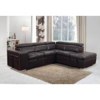 China Modern Family 2P+chaise+ottoman L Shape Office Convertible Storage Sofa Folding Couch Sofa Bed Foldable sleeper sofa bed for sale