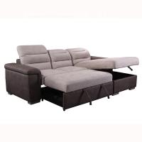 China Modern design corner sofa L shaped adjustable several gears backrest multicolor living room sofa for home use recliner for sale