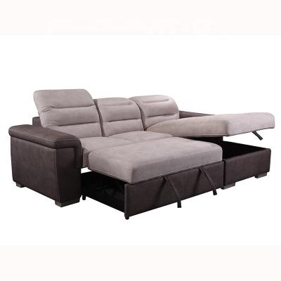 China Modern design corner sofa L shaped adjustable several gears backrest multicolor living room sofa for home use recliner for sale