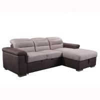 China Modern design corner sofa L shaped adjustable several gears backrest multicolor living room sofa for home use recliner for sale