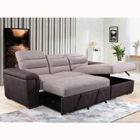 China Modern design corner sofa L shaped adjustable several gears backrest multicolor living room sofa for home use recliner for sale