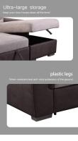 China Modern design corner sofa L shaped adjustable several gears backrest multicolor living room sofa for home use recliner for sale