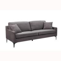 China Home Furniture Simple Leisure Design velvet upholstery fabric sofa luxury style 3+1+2 Couch Living Room Sofa sets for sale