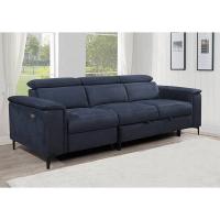 China New model Functional fabric 2P+1P Electric recliner corner sofa set  Adjustment bed futon ottoman function Home Sofa bed for sale
