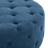 China Factory Supply plastic leg round footstool ottoman  wholesale for sale