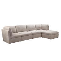 China Hot sales 2 3 4 seater sofa sectional fabric modular sofa bed corner sofa for living room Bedroom for sale