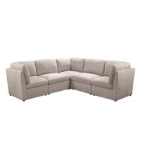 China Hot sales 2 3 4 seater sofa sectional fabric modular sofa bed corner sofa for living room Bedroom for sale