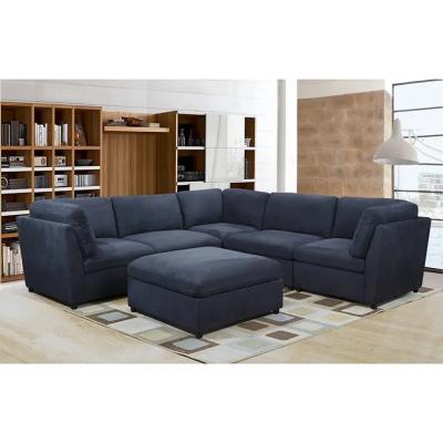 China Wholesales factory direct supply New design modern living room sofa high quality comfortable sectional modular sofa set for sale