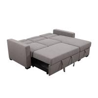 China Modern fabric European style L shaped  sofa bed couch with Storage living room sofa for sale